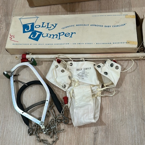 jolly jumper | Other | Vintage Jolly Jumper Baby Exerciser Antique ...